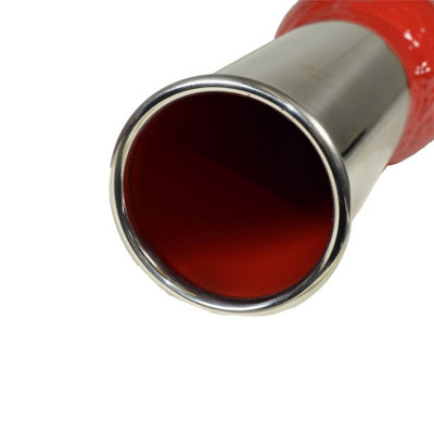 Cherry Bomb Universal Tail Bomb Chrome Tail Pipe Round End Exhaust Pipe ...
