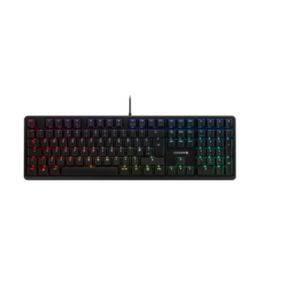 CHERRY G80-3000N RGB, Mechanical Gaming Keyboard with RGB Lighting, UK ...