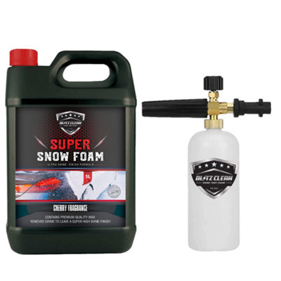 Cherry Snow Foam & Snow Cannon Car Shampoo PH Neutral Wash Detailing ...