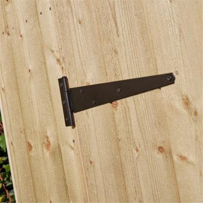 Cheshire Heritage Pressure Treated Tongue & Groove Wallstore/Bike Store ...