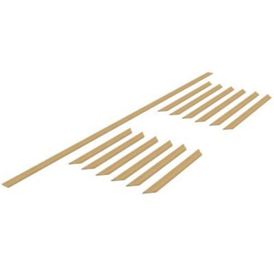 Cheshire Mouldings WPKT5 Pine Slim Dado Wall Panelling Kit (H) 2000mm ...