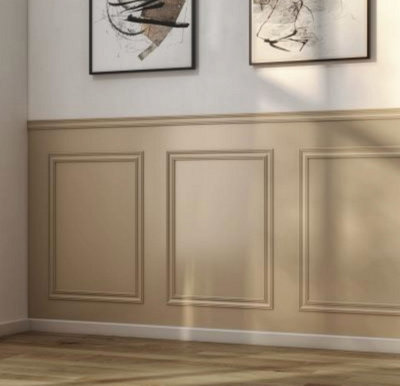 Cheshire Mouldings WPKT5 Pine Slim Dado Wall Panelling Kit (H) 2000mm ...