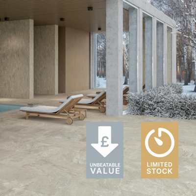 Cheshire Paving Stones Arkiquartz Pumice 10mm Porcelain Brick Slips ...