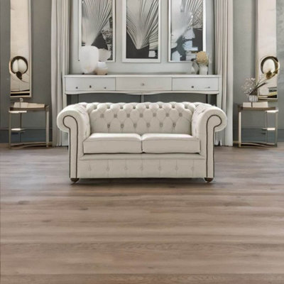 Chesterfield 2 Seater Shelly Seely Leather Sofa Settee Bespoke In ...