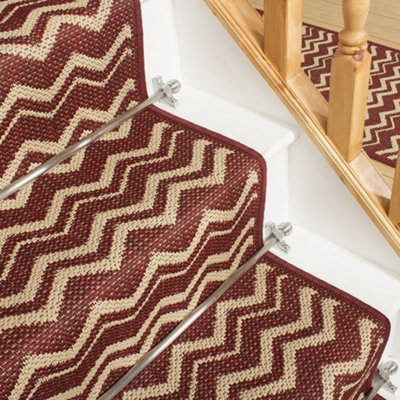 Chevron Stair Runner - Hardwearing, Non-Slip & Durable Carpet for ...