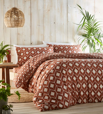Terracotta duvet cover store