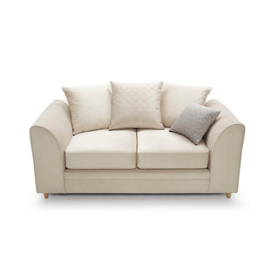 Small cream 2 seater sofa store