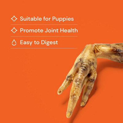 Chicken Feet (5kg) Natural Air Dried Healthy Dog Chew Treat
