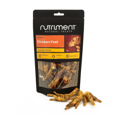 CHICKEN FEET FOR DOGS (100G) GRAIN FREE HIGH PROTEIN DIGESTIBLE TREAT
