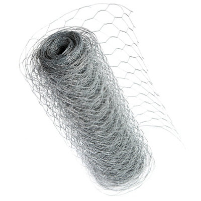 Chicken Wire/Mesh Fencing Galvanised 25mm x 90cm x 50m (22g)