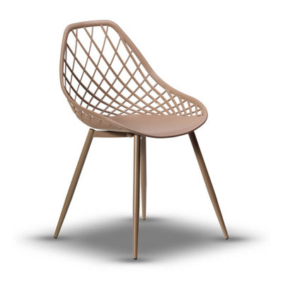 Chico Designer Plastic Chair Modern Design - Fango