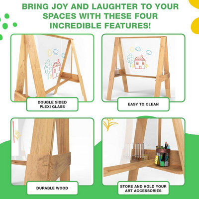 Children's Messy Play Easel - Indoor & Outdoor - Early Years Messy Mud ...
