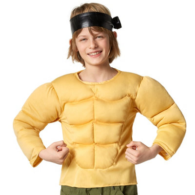 Children's Muscle Shirt - yellow 104 (3-4y)