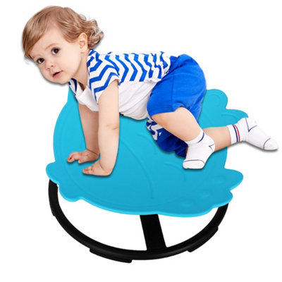 Children's Sensory Spin Chair for Balance, Coordination & Development - Includes Tic Tac Toe Game