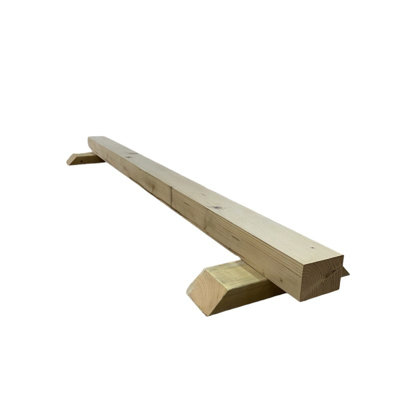 Children's Straight Balance Beam Walking Bar - Pressure Treated Wood ...