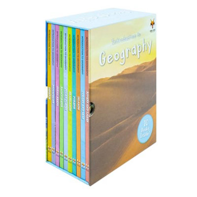 Childrens Introduction To Geography For Beginners 10 Hardback Book ...