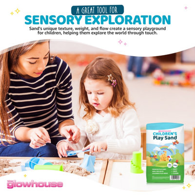 Childrens Play Sand for Soft Play Kids Non Toxic Play Sand, Sand Bags ...