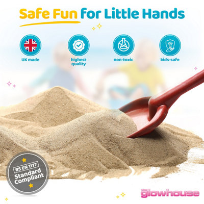 Childrens Play Sand for Soft Play Kids Non Toxic Play Sand, Sand Bags ...