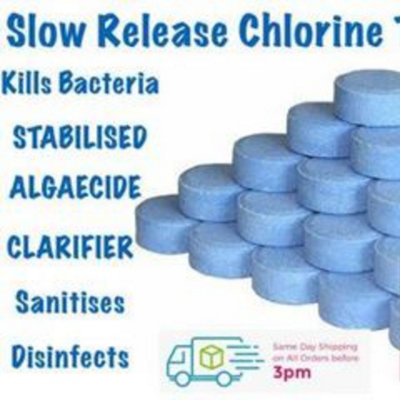 Chlorine Tablets 20g Chlorine Granules 1kg Spa Chemical Multi Function ...
