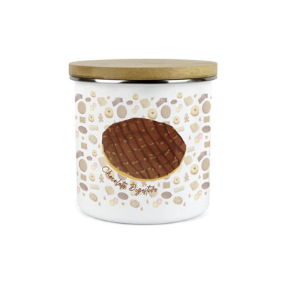 Chocolate Digestive Mug & Canister Gift Set - Novelty Gifts for Foodies ...