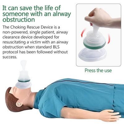 Choking rescue device, portable airway suction device, professional ...