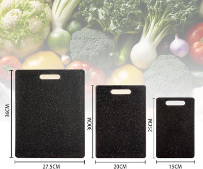 Chopping Board Set 3 Pieces Chopping Board Plastic Chopping Board ...