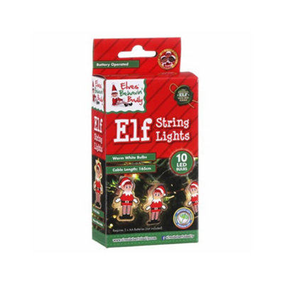 Christmas 10 LED Elf String Lights