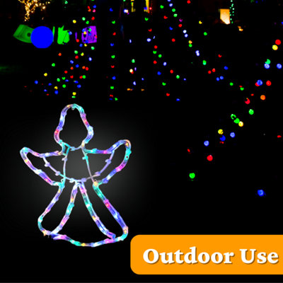 Christmas Angel LED Hanging Rope Light