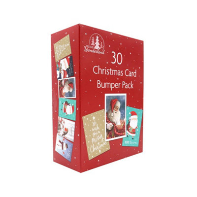 Christmas Card Bumper Pack 30PC