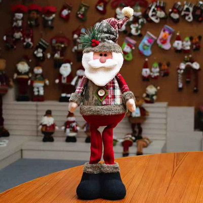 Christmas Decoration Dolls Set of 3 Holiday Figures