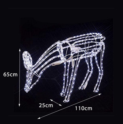 Christmas Doe LED Reindeer Rope Light