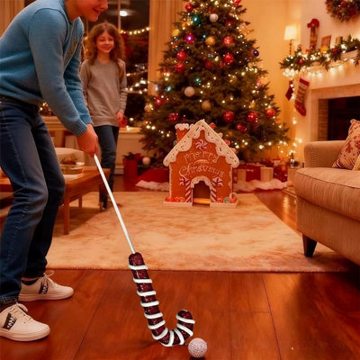 Christmas Gingerbread Golf Game set
