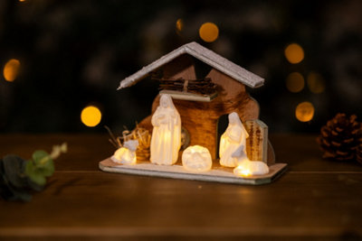 Christmas LED Nativity Scene Decoration