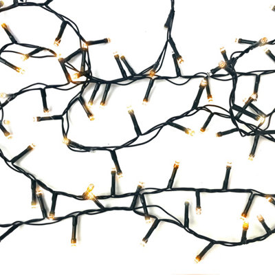 Christmas Lights 200 LED 6m Xmas Tree Lights - Fairy Lights Warm White