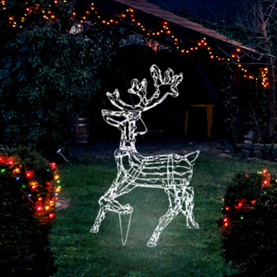 Christmas Standing Reindeer Rope Light Decoration | DIY at B&Q