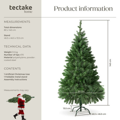 Christmas Tree - artificial, injection moulding, detailed and lifelike ...