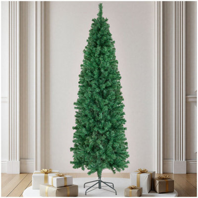 Christmas Tree Comet - artificial in green, with dense needles - green