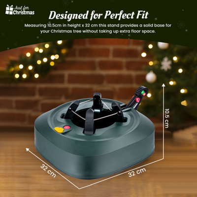 Christmas Tree Stand for Real Trees Pedal Operated Large Christmas Tree ...