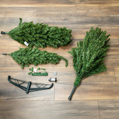 Christmas Tree World The Pre-lit 6ft/180cm Green Italian Pencilimo ...