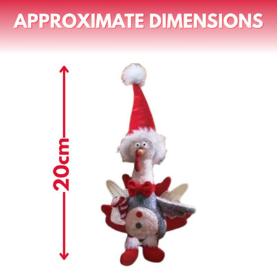 Christmas Turkey Hanging Tree Bauble