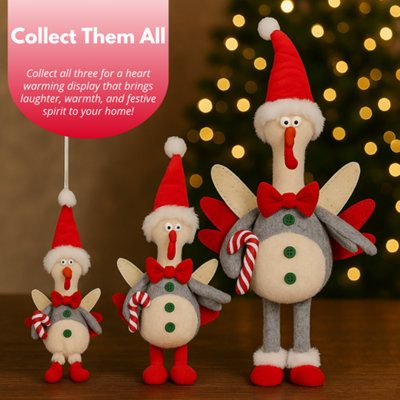 Christmas Turkey Hanging Tree Bauble