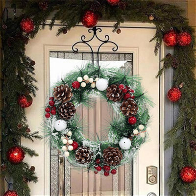 Christmas Winter Festival Door Hanging Window Props Layout Decorative ...
