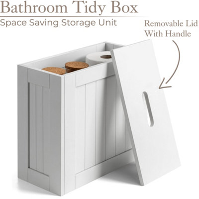 Christow Bathroom Storage Unit Tidy Box