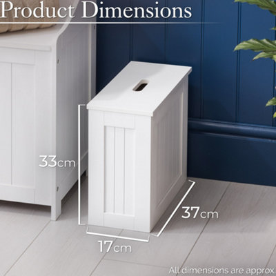 Christow Bathroom Storage Unit Tidy Box