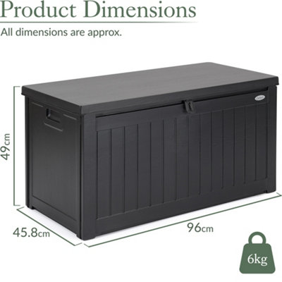 Christow Outdoor Waterproof Plastic Utility Chest 190L