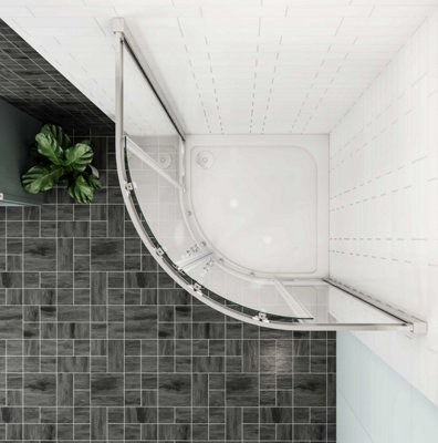 Chrome 1000x1000x1850mm Shower Enclosure Quadrant Shower Door Shower ...