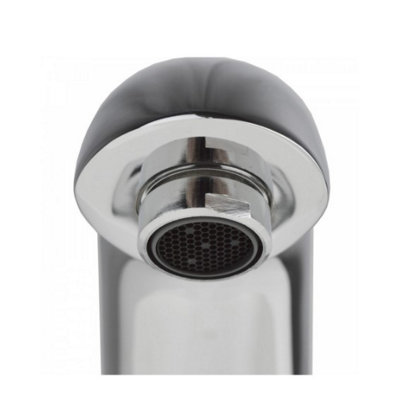 Chrome Basin Sink Mono Mixer Tap Infrared Sensor Activated Automatic ...