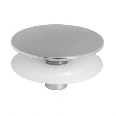 Chrome Bath Waste Kit with Plug & Chain, Easy-Fit Replacement for ...