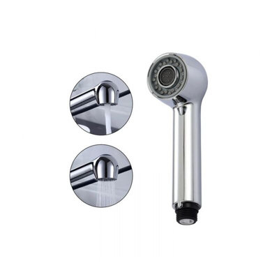 Chrome Faucet Sprayer Sink Shower with 2 Spray Types Shower Head for ...