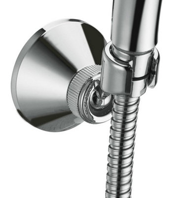 Chrome Lever Bath Shower Mixer Tap + Single Mode Head and Fixed Wall ...